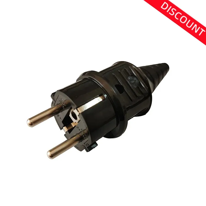 1 Pcs EU European AC Power Connector Plug with Socket Power Cord ...