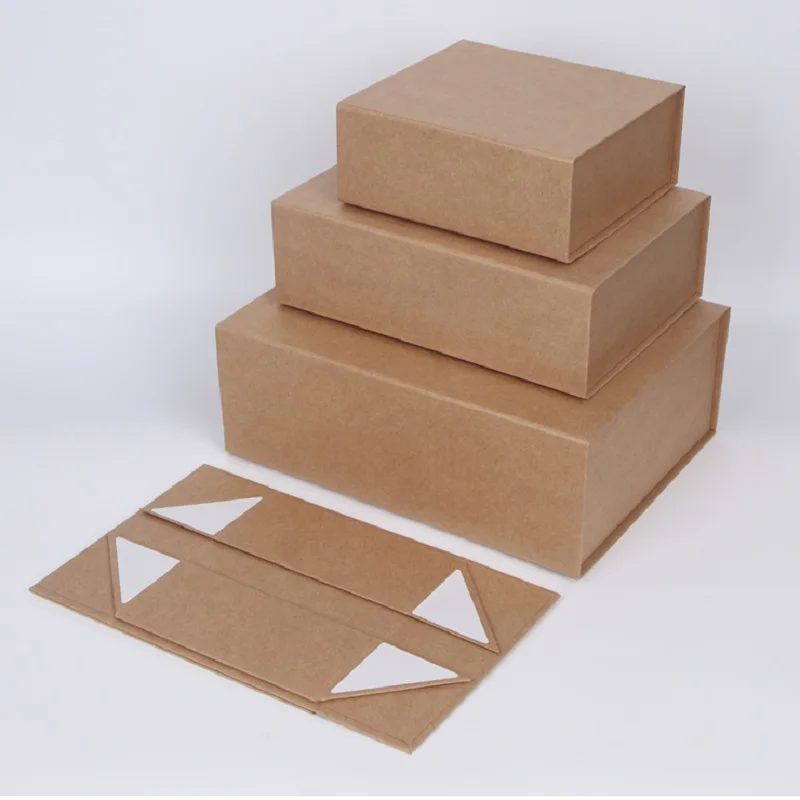 Hard-Kraft-Paper-Folding-Box-Black-White-Handmade-Soap-Craft-Jewel-Gift ...