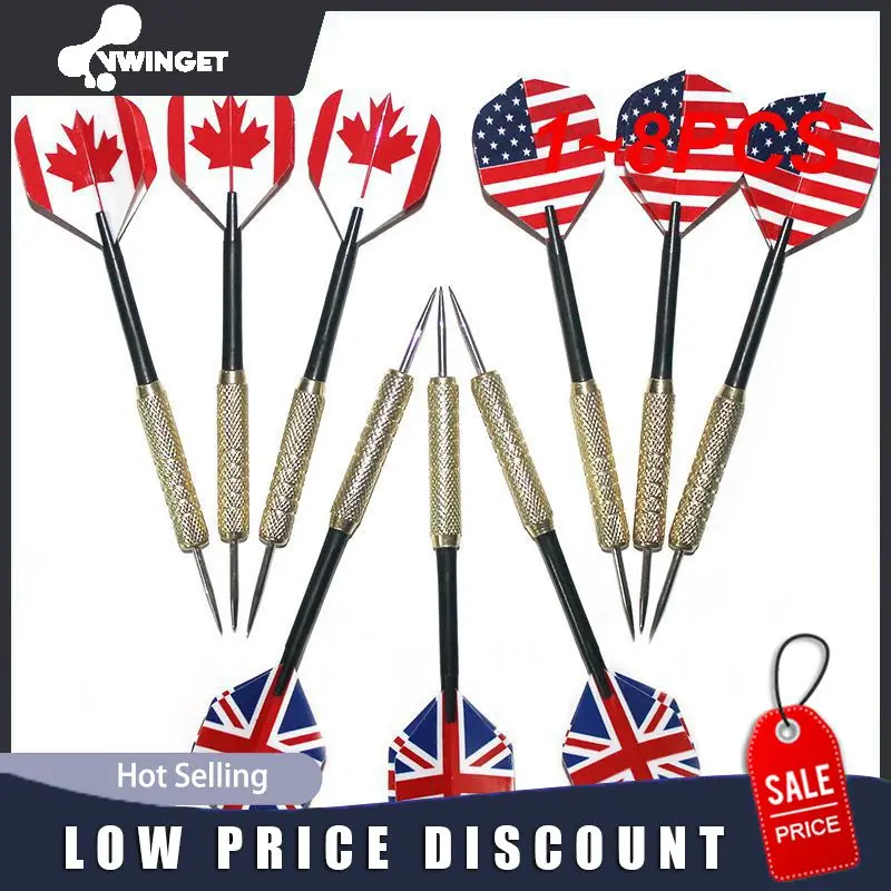 1-8PCS-Professional-Tungsten-Steel-Needle-Tip-Dart-Dart-Flying-Sport ...
