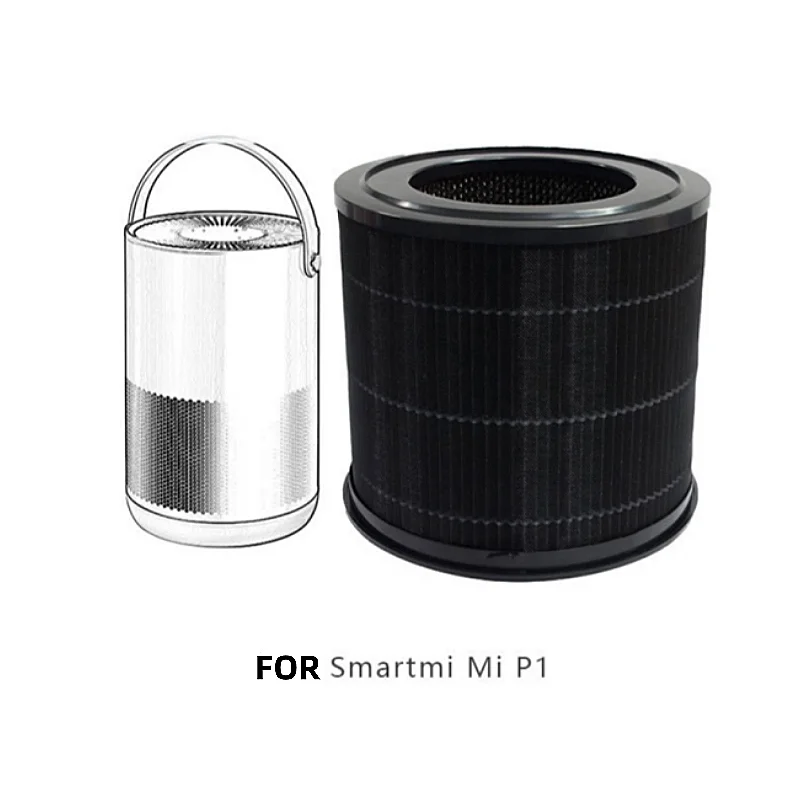 General air purifier filter element for xiaomi Smartmi P1 Replace ...