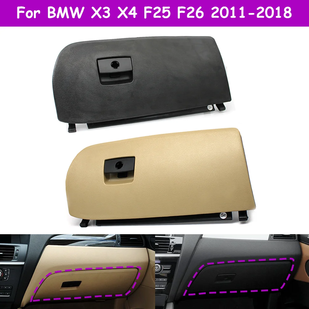 F25 F26 Car interior Front Dash Glove Box Door Lid Cover For BMW X3 X4 ...