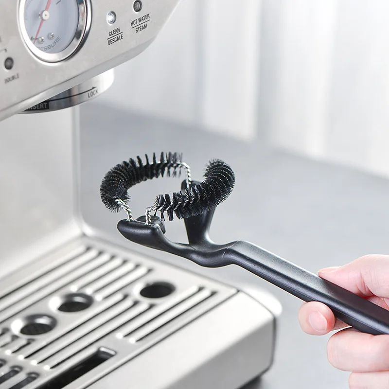 Leeseph-Adjustable-Coffee-Machine-Grinder-Cleaning-Brush-51mm-58mm-Semi ...