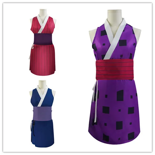 Anime Demon Slayer Hinatsuru Makio Suma Cosplay Costume JP Sleeveless ...