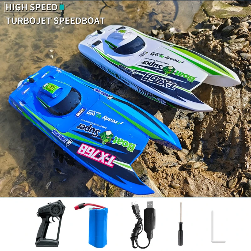 Rc-Boats-40-Km-h-2-4G-Turbojet-Power-brushless-Motor-long-Lasting ...