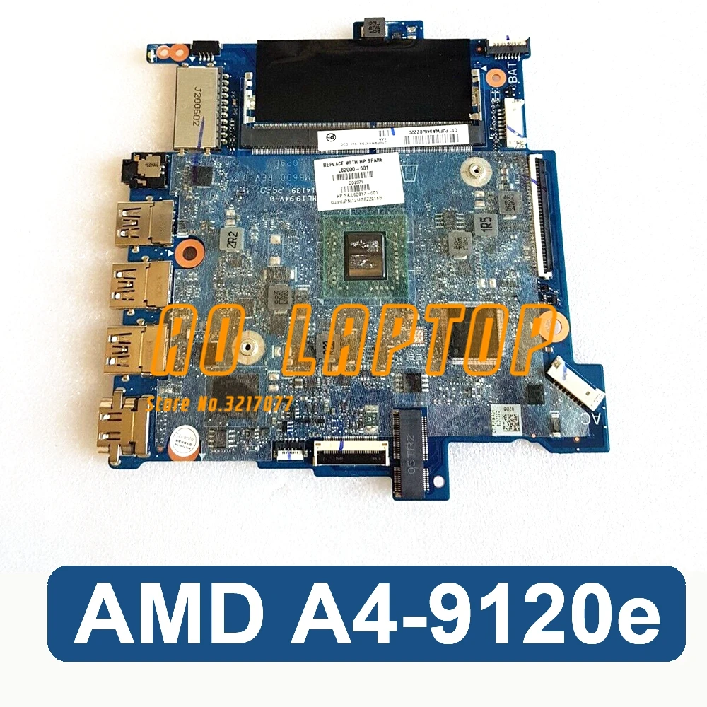 Placa base para ordenador portátil HP 14 DS 0P9E Stream, 14 ", AMD, A4 ...