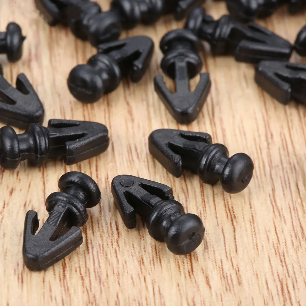 50Pcs Car Door Seal Sill Sealing Strip Clips Lower Weatherstrip Auto ...