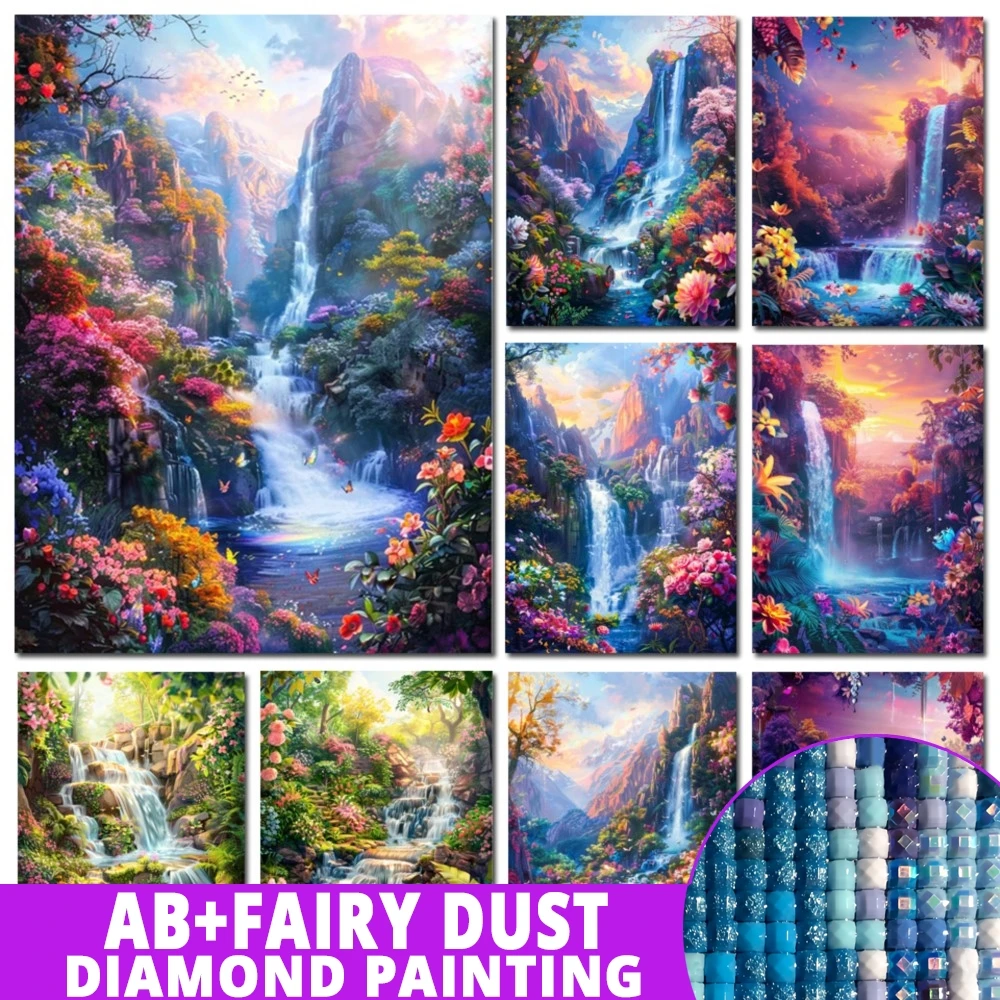Fairy-Dust-AB-Diamond-Art-Painting-New-Collection-Mountain-and ...