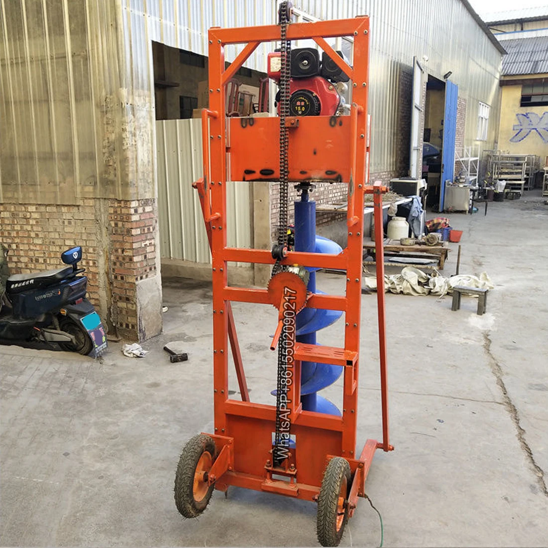Earth Drilling Equipment Portable