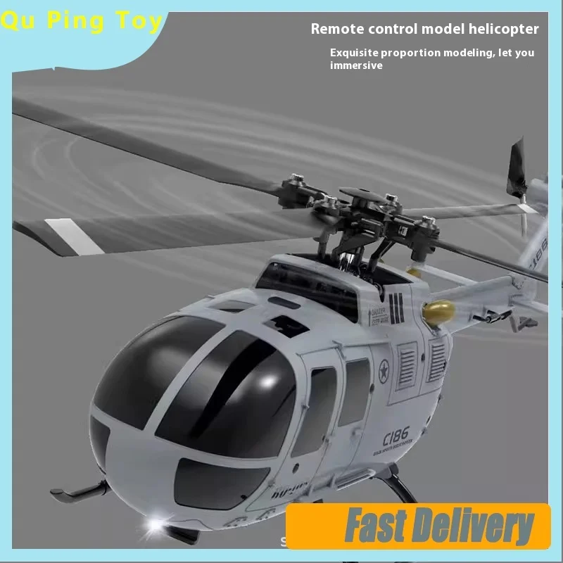 Rc Era Remote-Controlled Helicopter Simulation Electric Model C186 ...