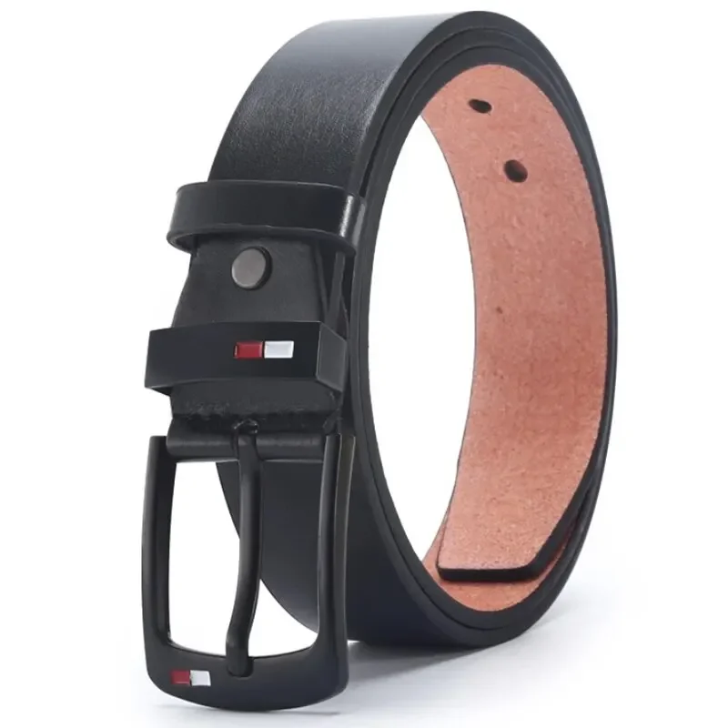 Fashion-Classical-PU-Alloy-Square-Buckle-Belts-Full-seaon-Business-Leisure-Belts-Black-For-Men ...