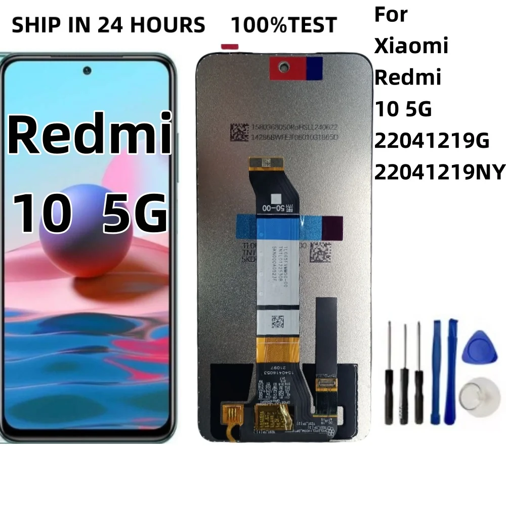 TEST For Xiaomi Redmi Note 10 5G LCD Display Touch Screen Digitizer ...