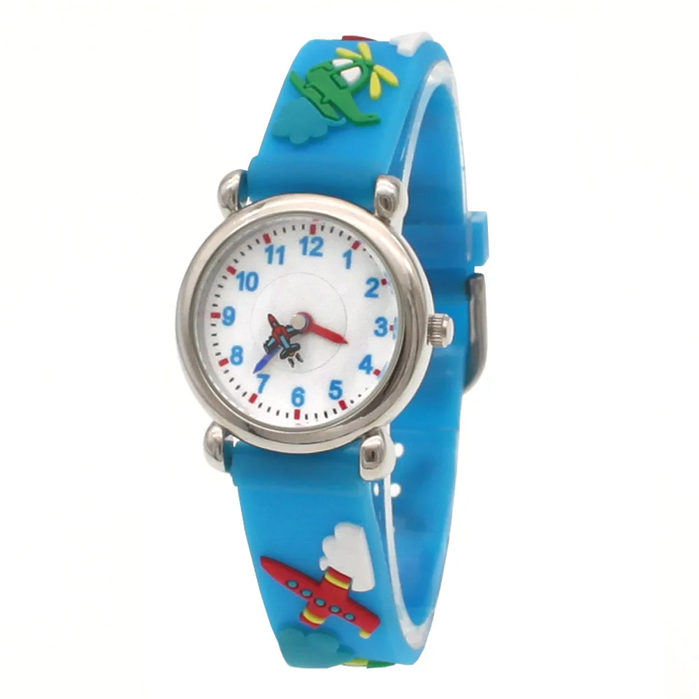 Fashion-children-boys-girls-cartoon-quartz-watches-kids-students-3D ...