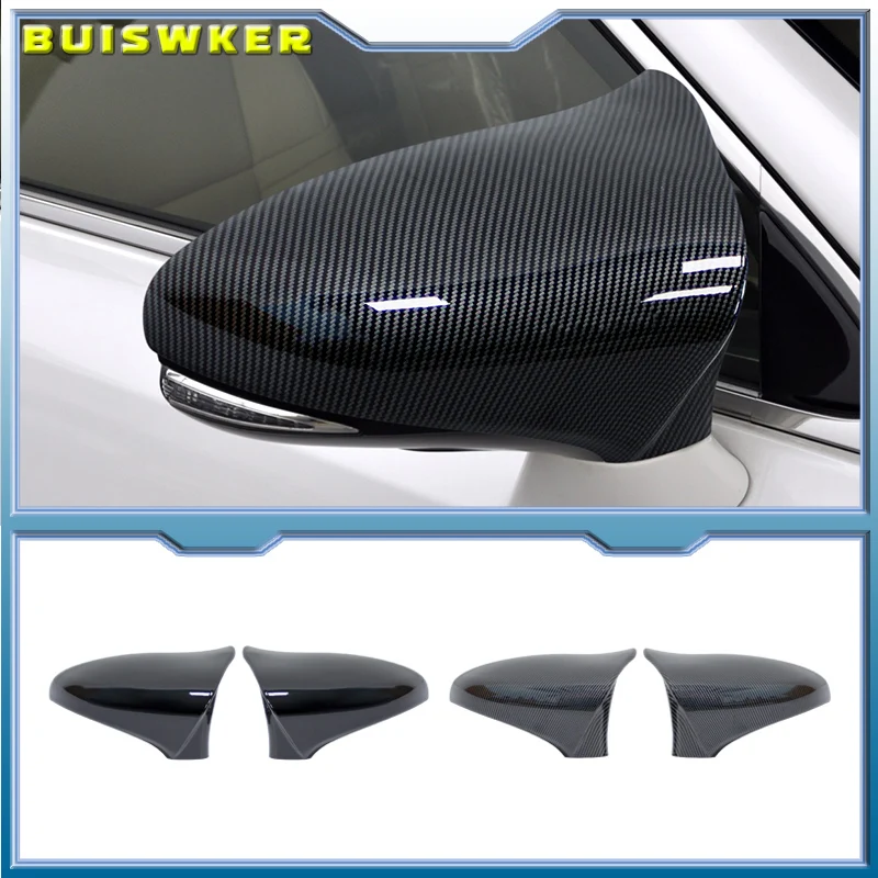 New-2x-Rearview-Mirror-Cover-Wing-Side-Mirror-Cap-For-Lexus-IS200-IS250 ...