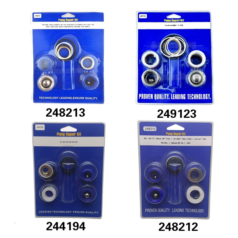 Airless Sprayer Pump Repair Kit 244194 248212 248213 249123 For 390/395 ...