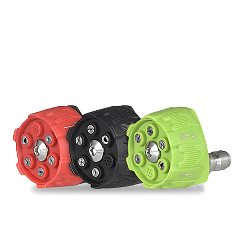 6 in 1 Adjustable Nozzle for 1/4 inch Quick Connect Male Adapter ...