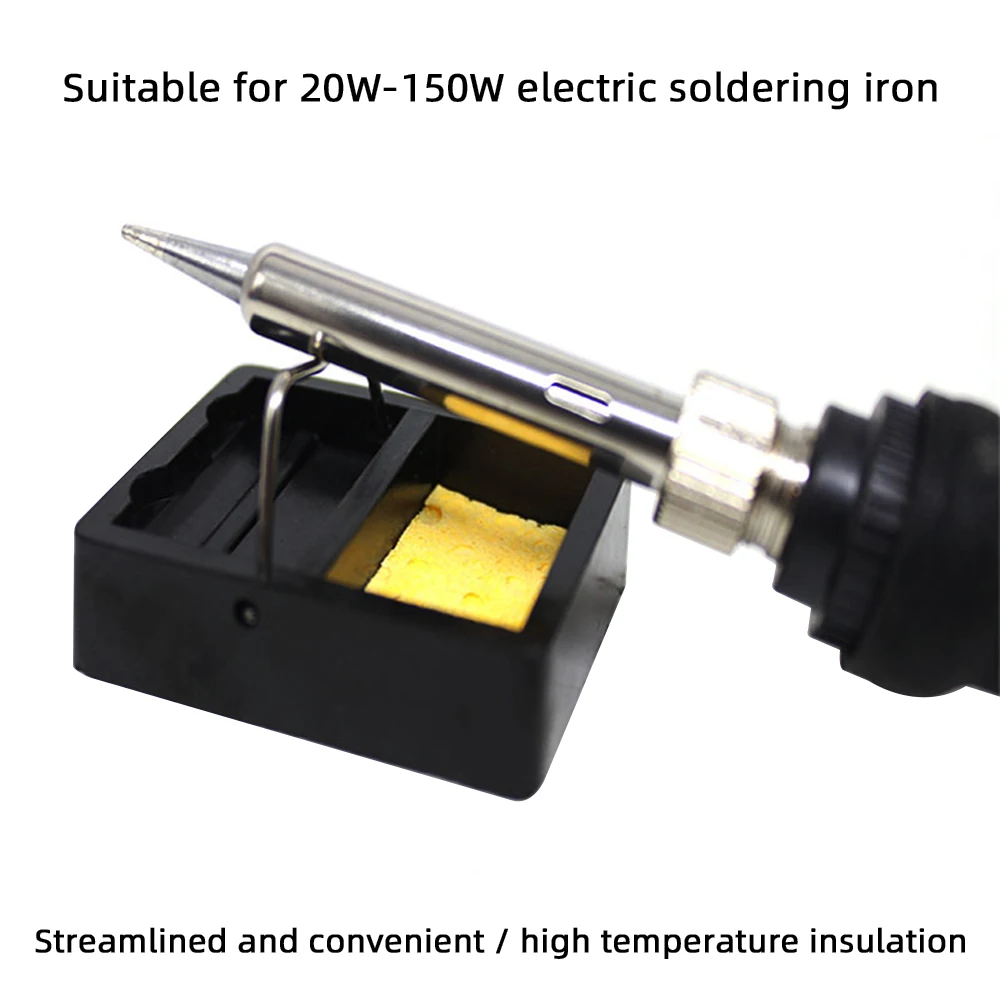 Square-Mini-Solder-Iron-Holder-High-Temperature-Resistant-Not-Easy-to ...