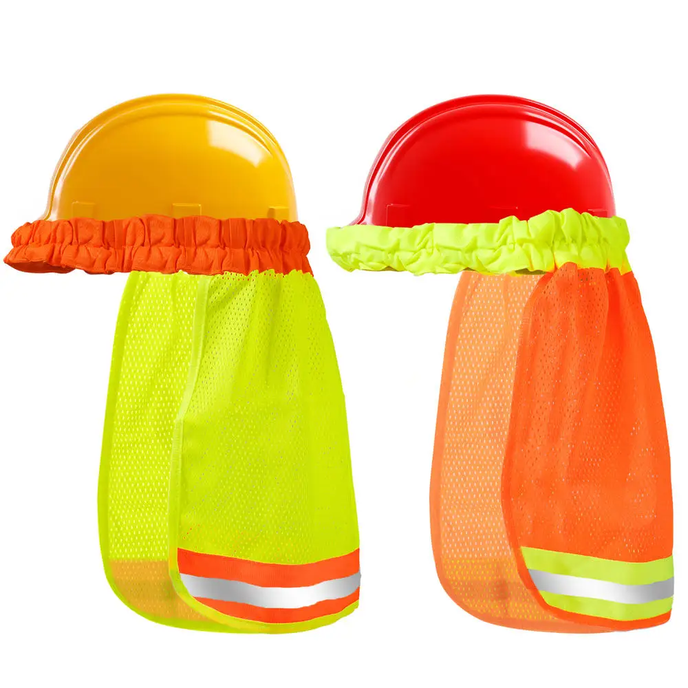 Construction Safety Helmet Visor Cover Hard Hat Sunshade Helmets ...