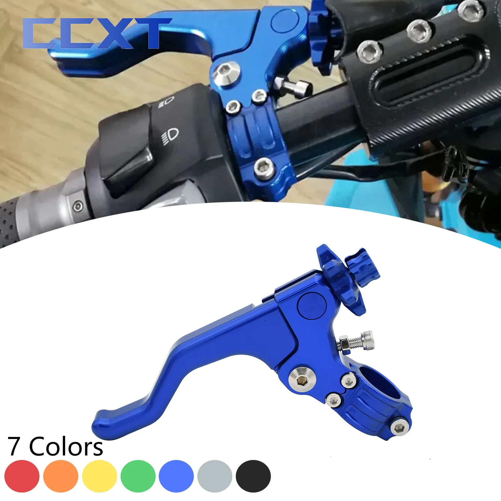 Motorcycle Short Stunt Clutch Lever 7/8" 22mm For Suzuki Kawasaki Honda ...