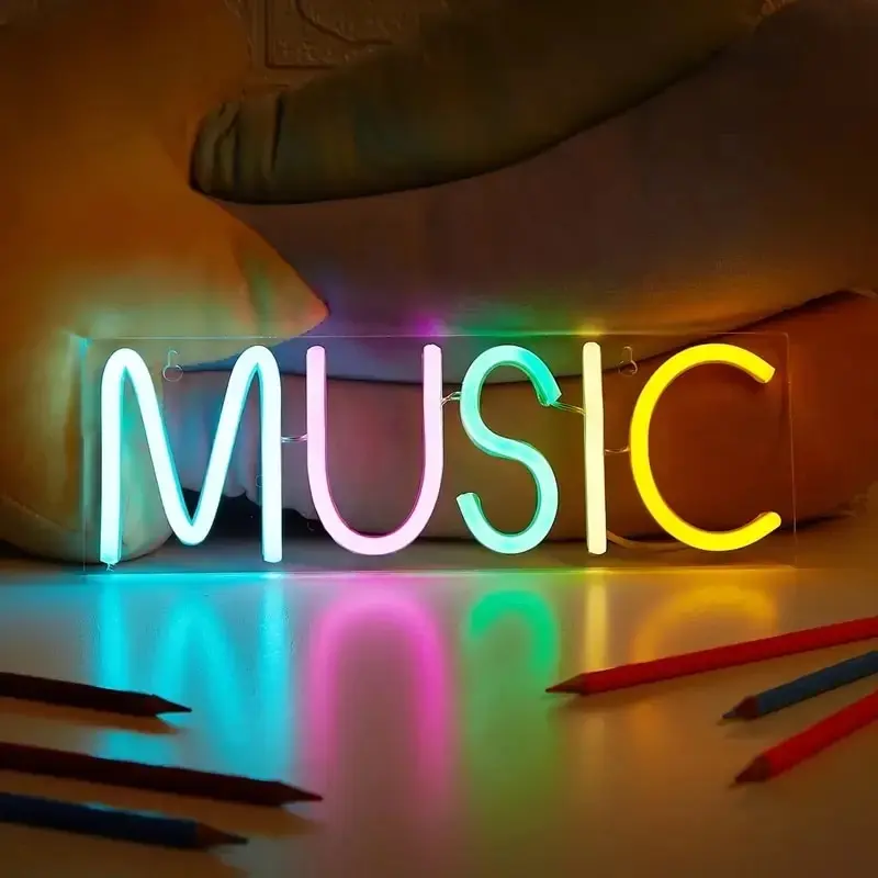 Live-Music-Neon-Sign-Music-LED-Neon-Lights-Letters-For-Beer-Bar-Music ...