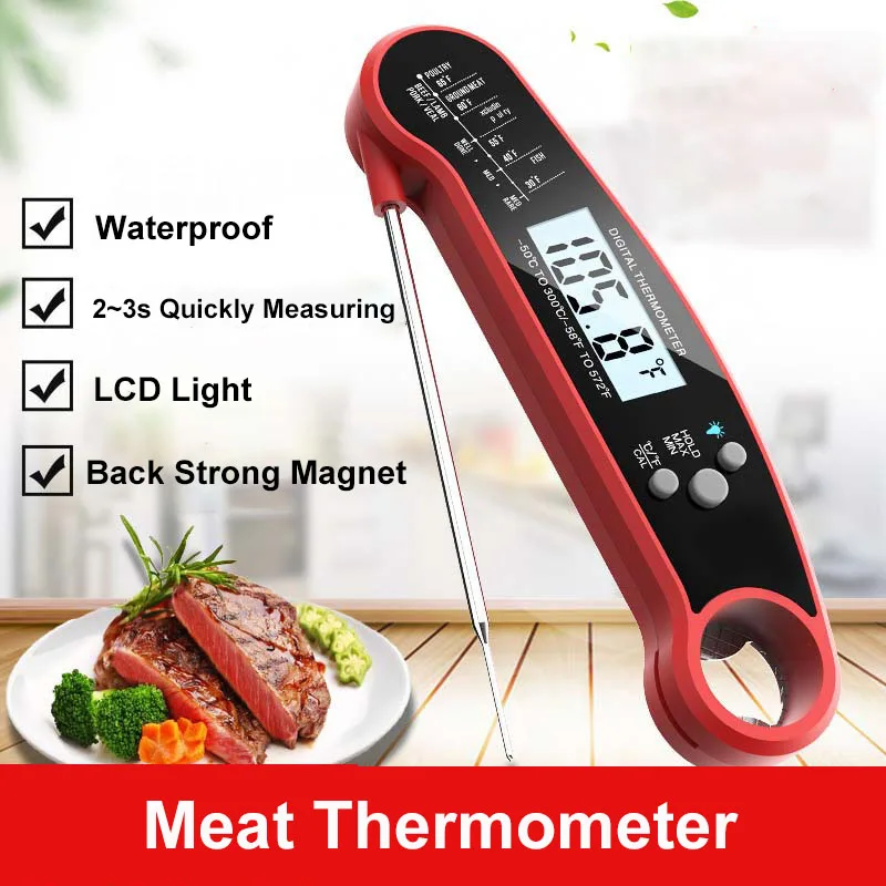 PizzAthome-Digital-Instant-Read-Meat-Thermometer-for-Grill-and-Cooking ...