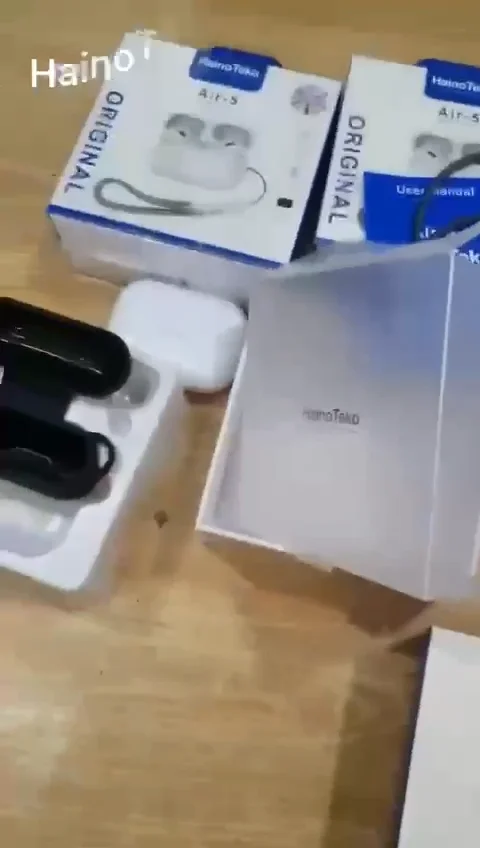 Haino Teko GERMANY Air-5 Bluetooth Earbuds - Premium Sound, Deep Bass, True Wireless Earphone ...