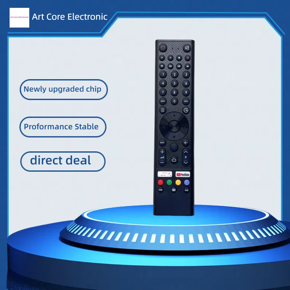 New-remote-control-fit-for-Smart-Tech-JVC-Smart-TV-No-Voice-HR46A ...