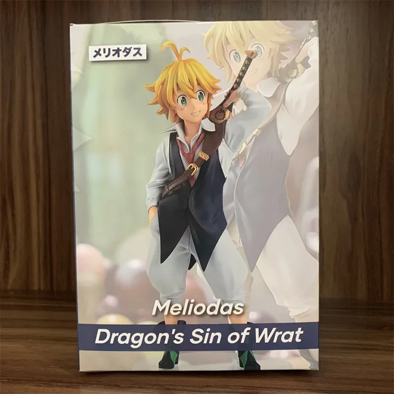 New Anime The Seven Deadly Sins Meliodas Figure Standing Ver. Model ...