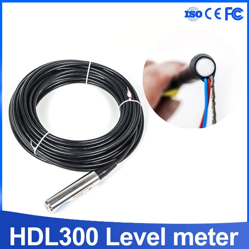 Hydrology Exploration 24vdc Submersible Water Level Pressure ...