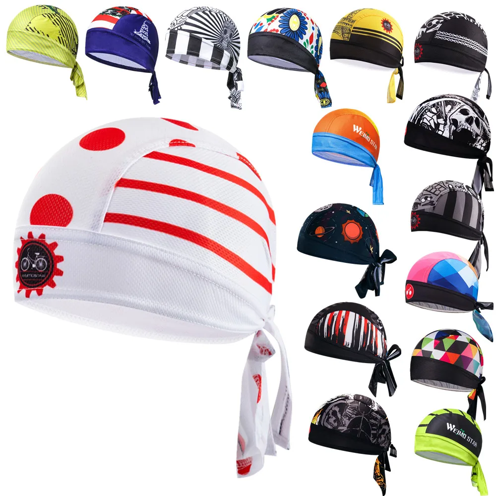 2022 Cycling Cap Head Scarf Summer Men Running Riding Bandana Headscarf ...