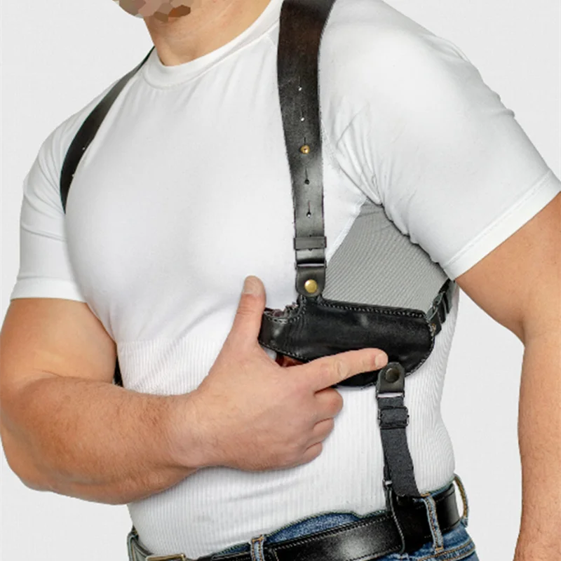 Medieval-Leather-Pistol-Holder-Gothic-Harness-Belt-Gun-Holster-With ...