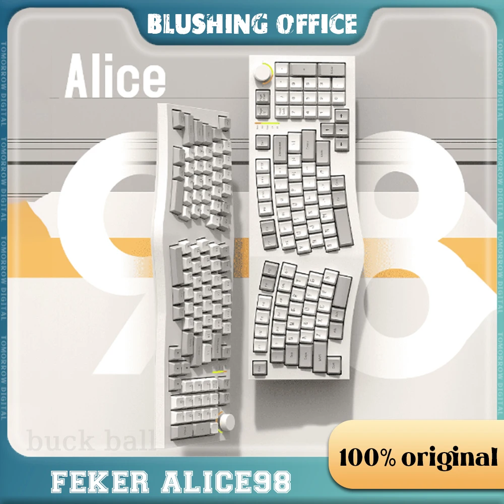 FEKER-Alice98-Wireless-Mechanical-Keyboards-3-Mode-Alice-Bluetooth ...
