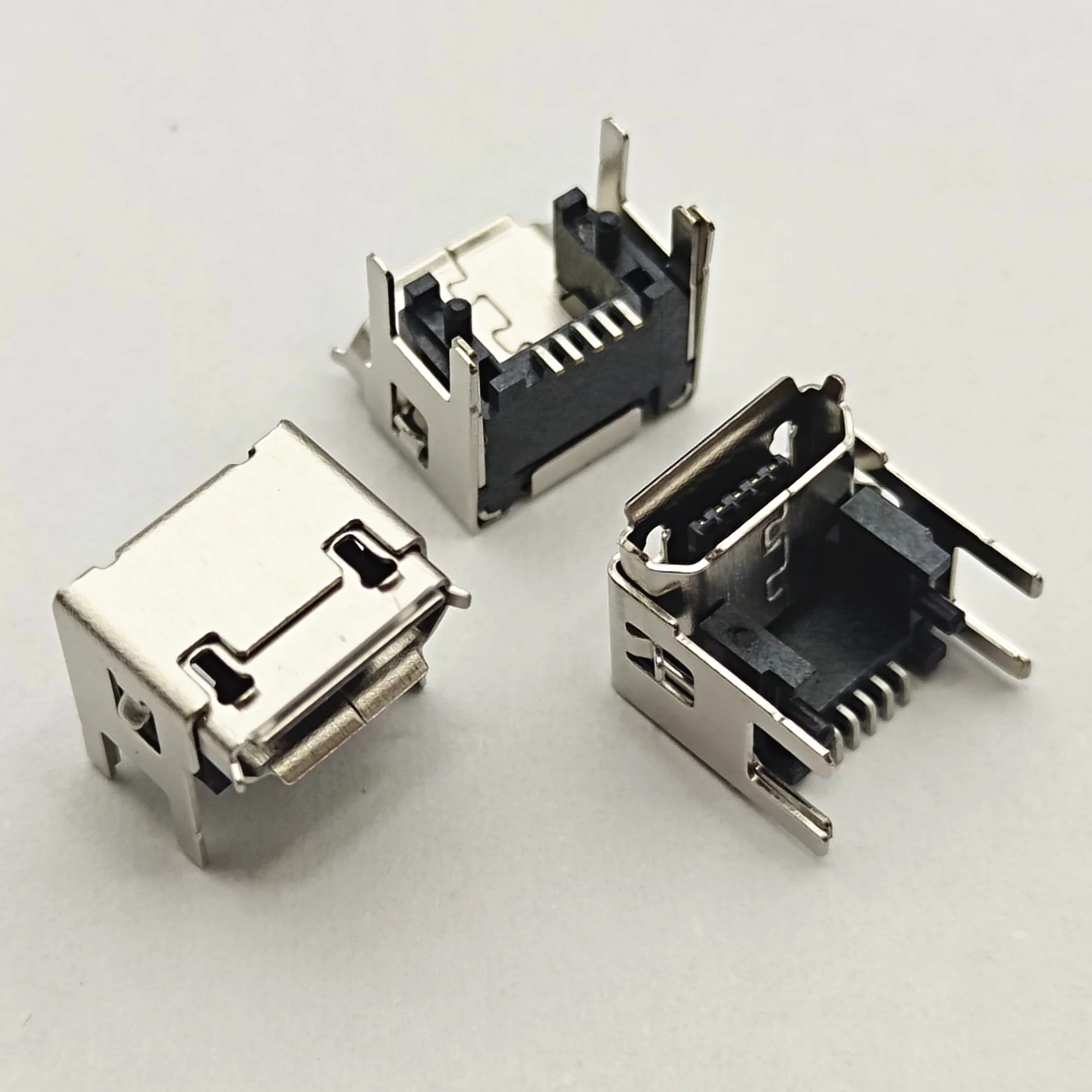 2-100pcs Micro USB 5pin Connector DIP4 Charge Charging plug Dock Socket ...