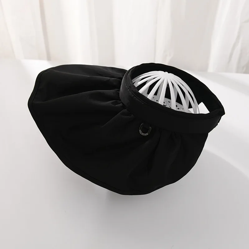 New Women's Sunshade Wide Brim Beach UV Protection Sun Hat Headband