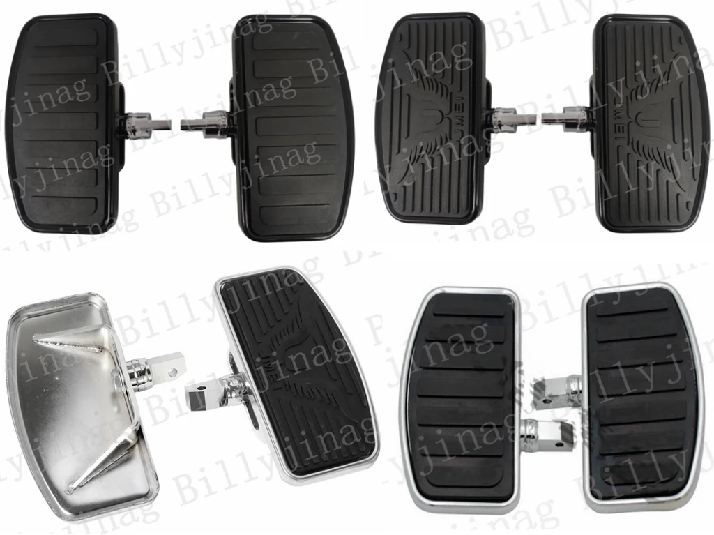 Rear-Passenger-Foot-Rests-Floorboards-For-Honda-Yamaha-Suzuki-Kawasaki ...