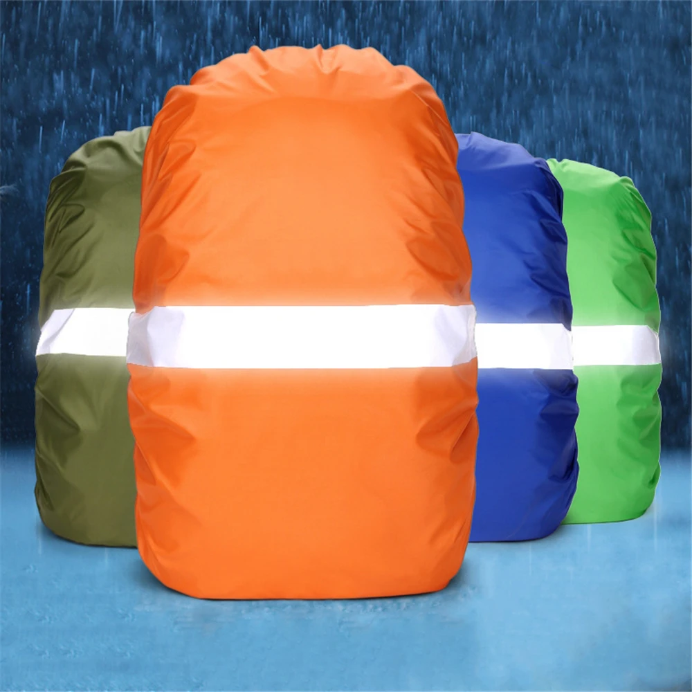 Reflective Rain Cover Backpack, 20l 35l 45l 60l Waterproof Bag Cover,outdoor Camping Hiking ...