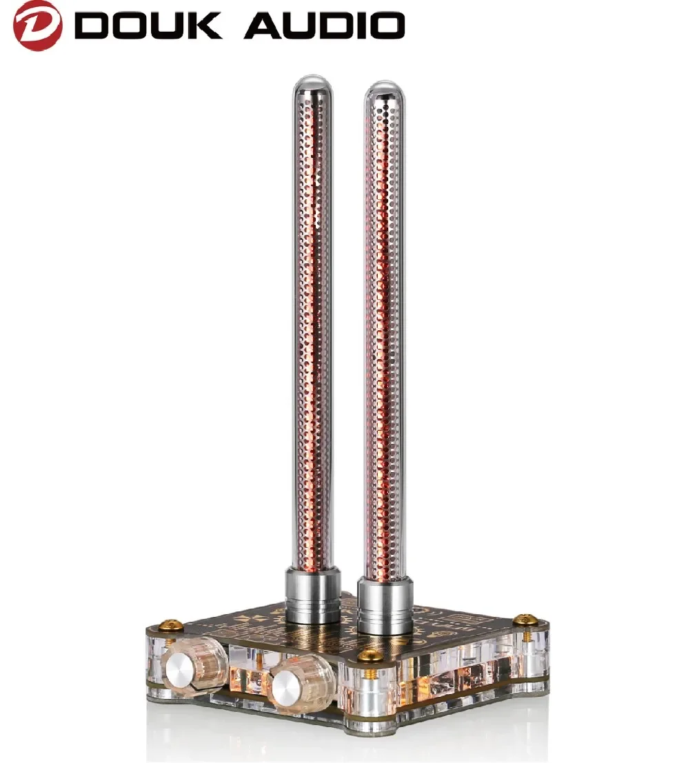 Douk-Audio-VU9-Vintage-Dual-Pixie-Tube-Music-Spectrum-MIC-Pick-up-Sound ...