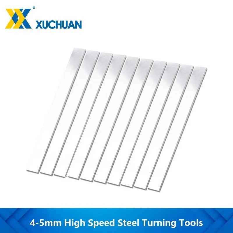 4-5mm HSS White Steel Cutter Turning Tools CNC Lathe Turning Tool Bar ...