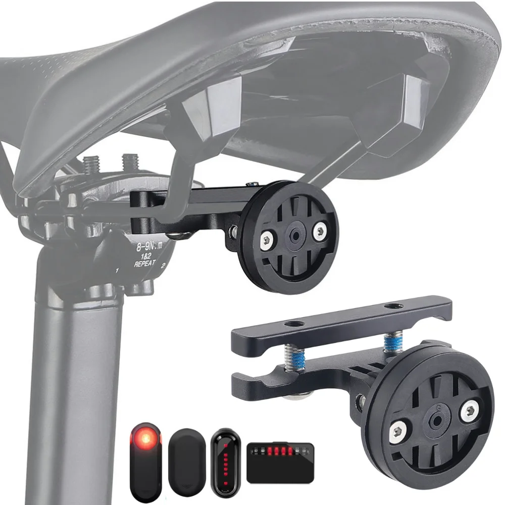 Bicycle Tail Light Saddle Support Adjustable Angle MTB Bike Light ...
