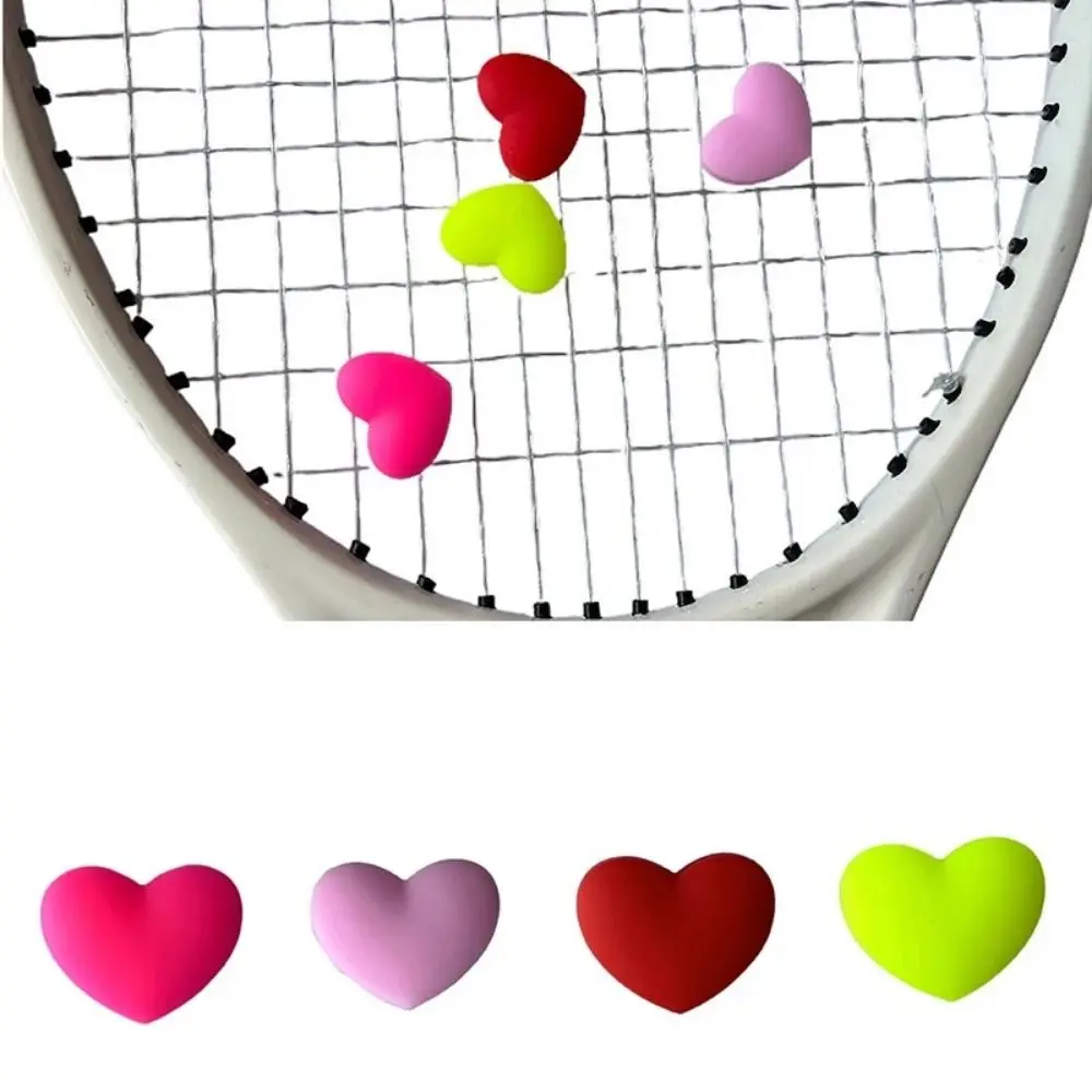 Anti-vibration-Tennis-Racquet-Dampener-Heart-Shaped-Shockproof-Tennis ...