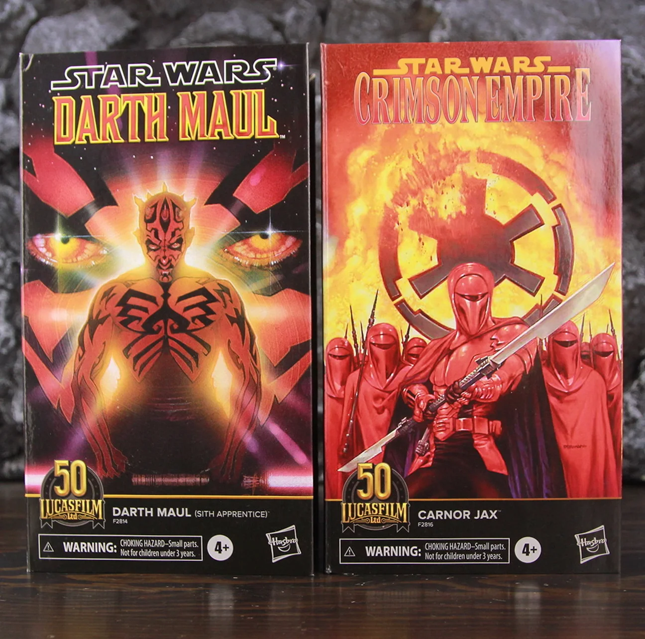 Figuras de acción de Star Wars, set de figuras de Darth Maul Sith ...