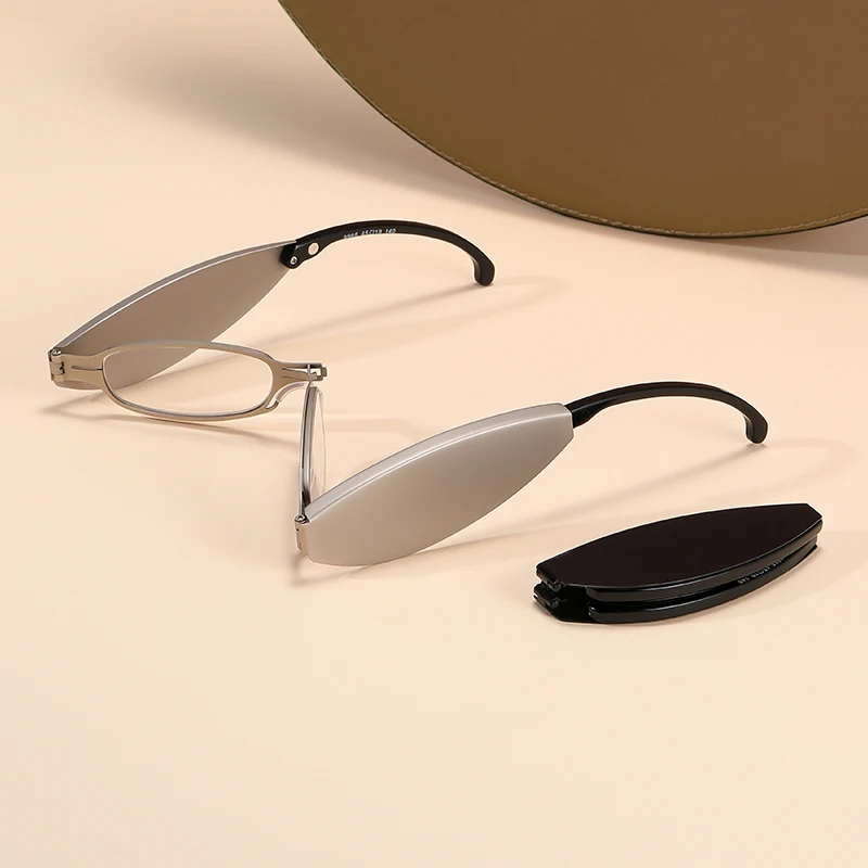 New-Portable-Anti-Blue-Light-Folding-Reading-Glasses-With-Case-Men ...