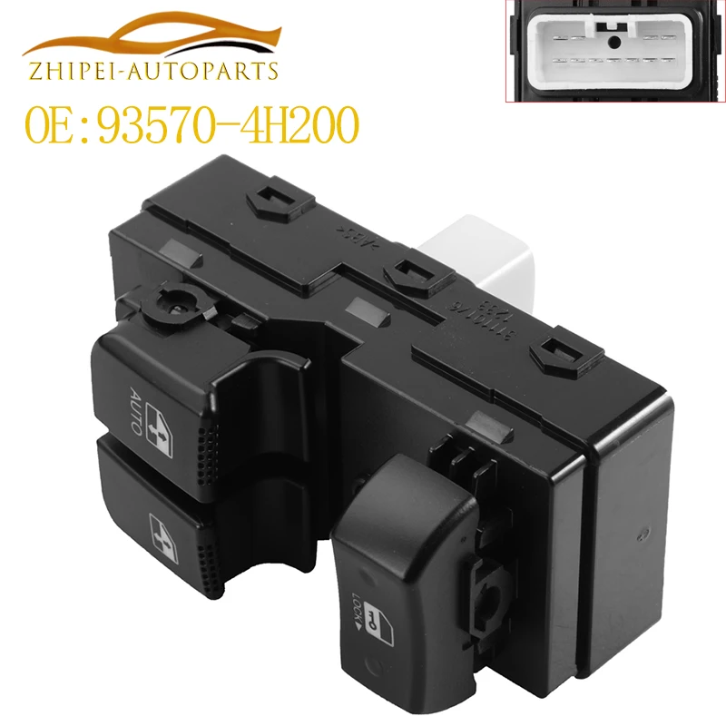 93570-4H200-Master-Power-Window-Switch-Car-935704H200-For-2007-2014 ...