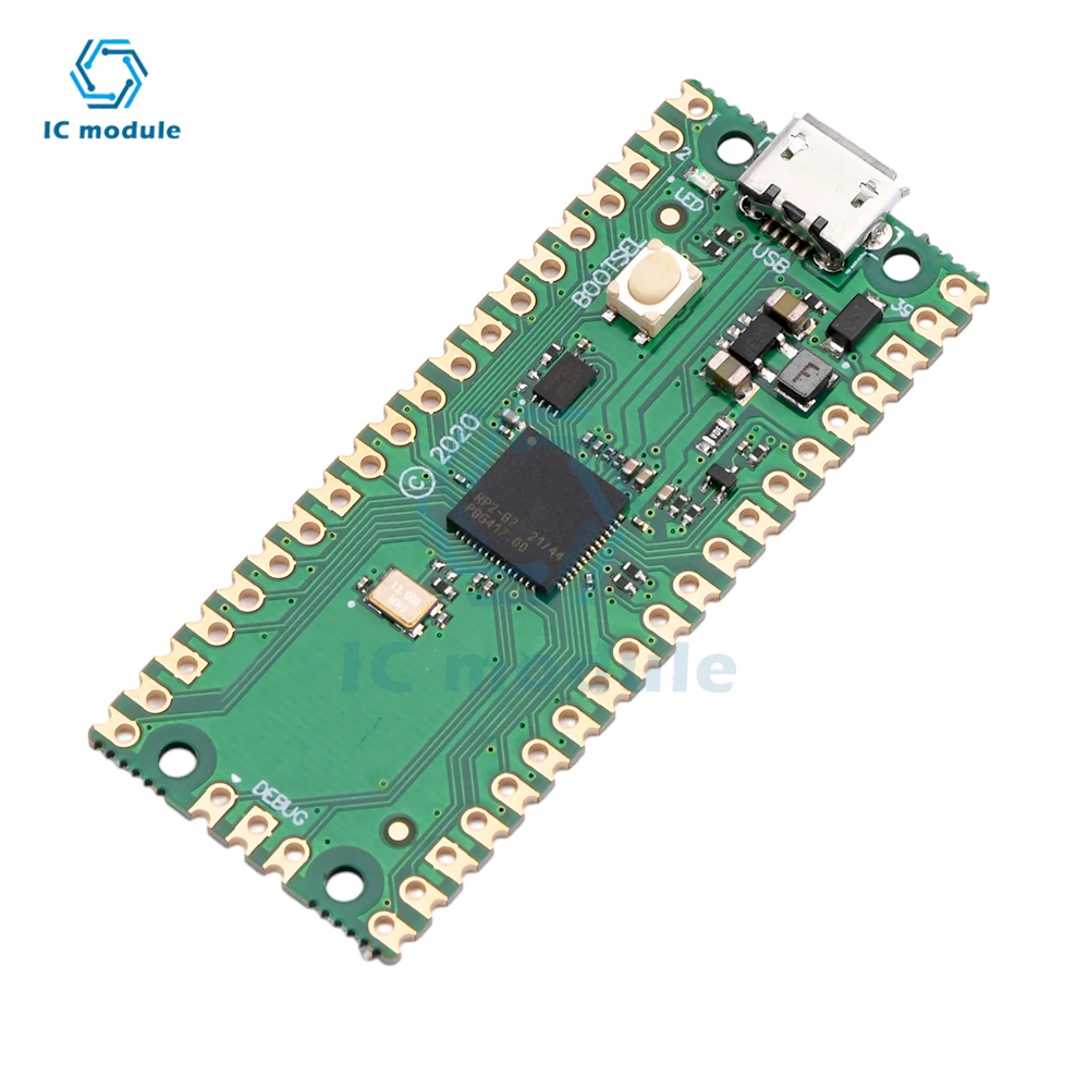 Micro-USB-Type-C-RP2040-Pico-Development-Board-Dual-Core-Chip ...