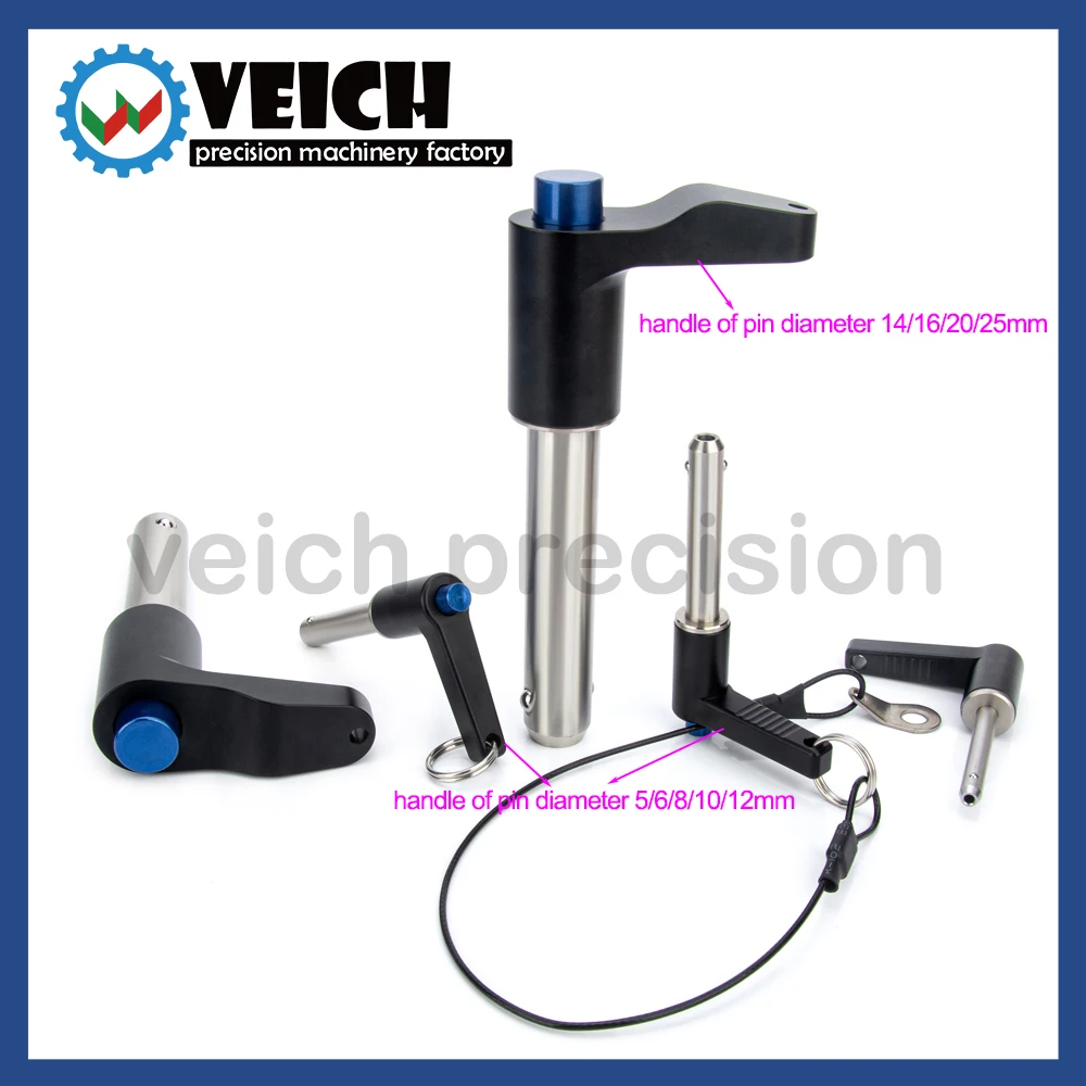 VCN118-Stainless-Steel-Self-Locking-Pin-L-Handle-Quick-Release-Safety ...