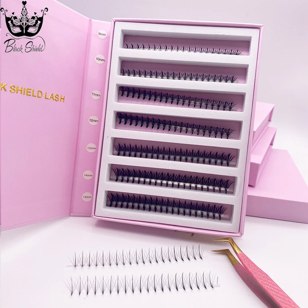 1000/750 Fans Pointy Base Wispy 5D 7D C/D Curl Promade Lash Fans ...