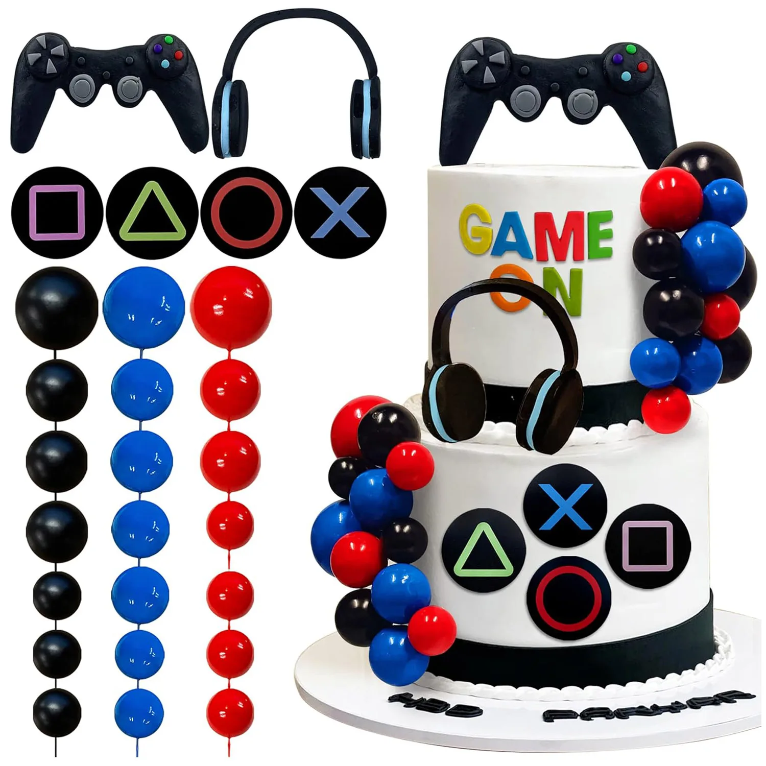 Topper Games: The Ultimate Video Game-Themed Cake Toppers for Birthday ...