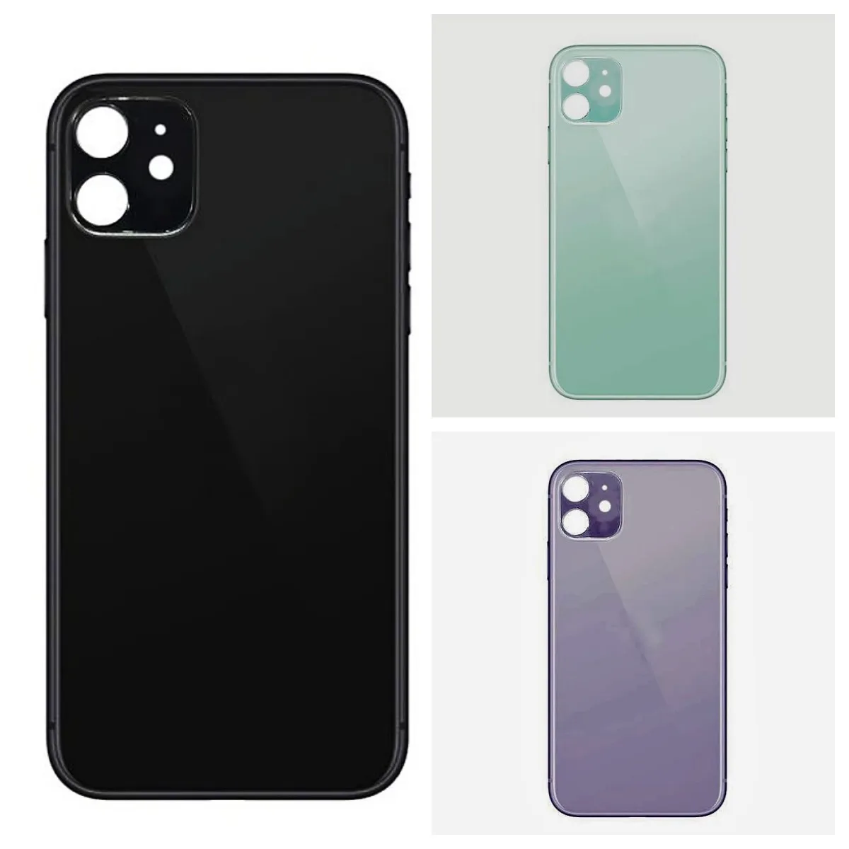 For-Iohone-11-11pro-11pro-max-Back-Battery-Glass-Cover-With-Wide-Big ...