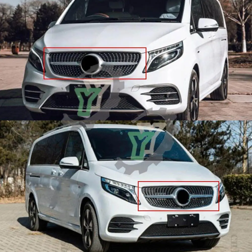 Diamond-GT-Style-For-Mercedes-Benz-V-Class-W447-V250-V260-2015-2016 ...
