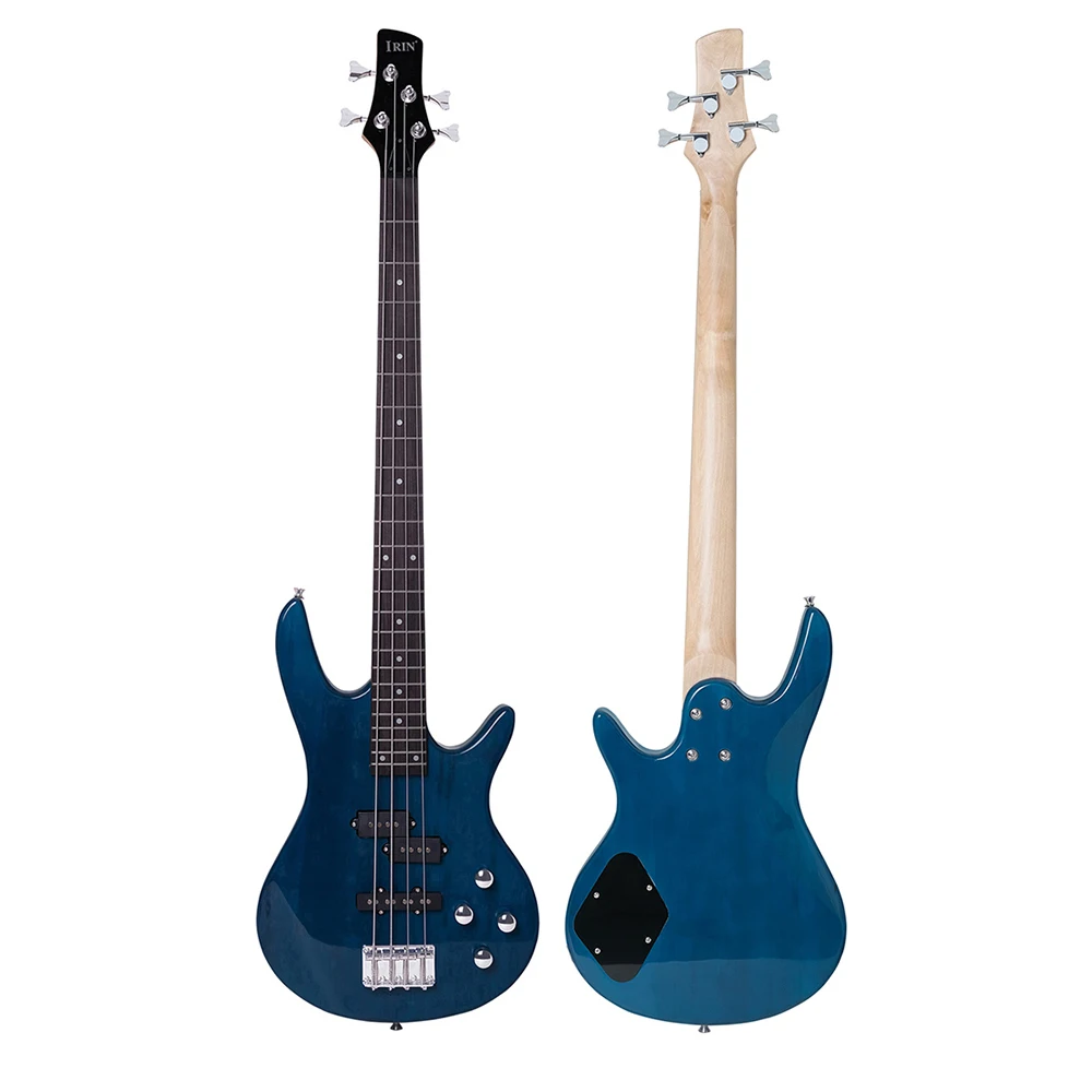 Dark Blue Bass Guitar