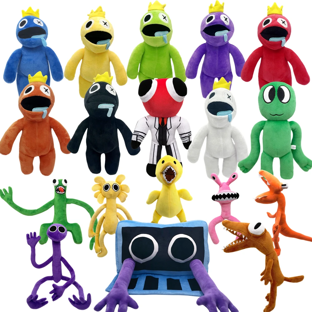 30cm Hot Rainbow Friends Plush Toys Animation Game Cartoon Figure Soft ...